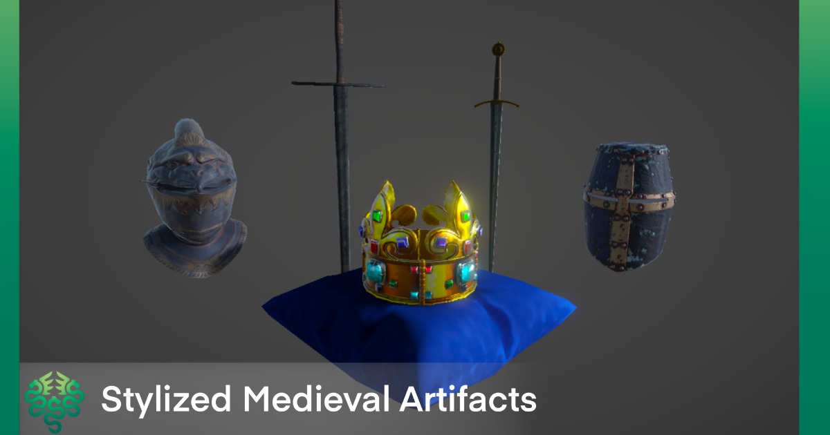 Stylized Medieval Artifacts | 3D Props | Unity Asset Store