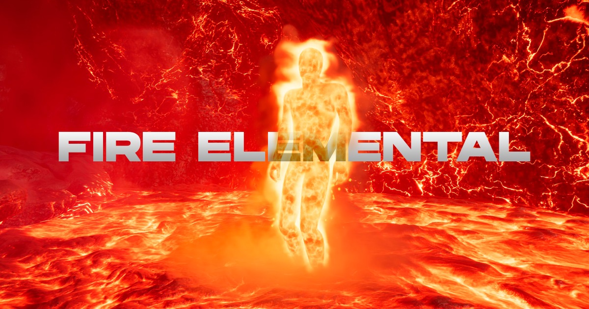 Fire Elemental - [Asset for Zibra Smoke & Fire] | VFX | Unity Asset Store