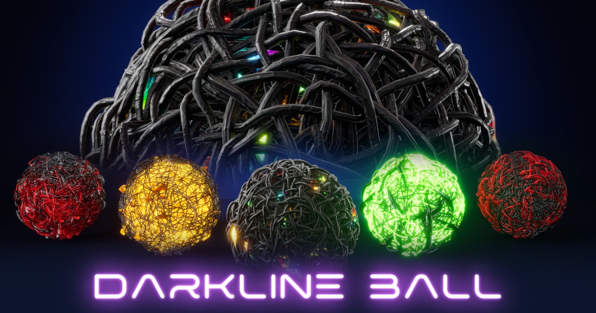 Darklines Ball: Alien Creature with Ultimate Shader | 3D Creatures ...