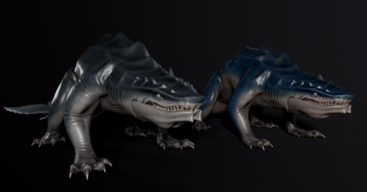 Fantasy Beast 10 | 3D Creatures | Unity Asset Store