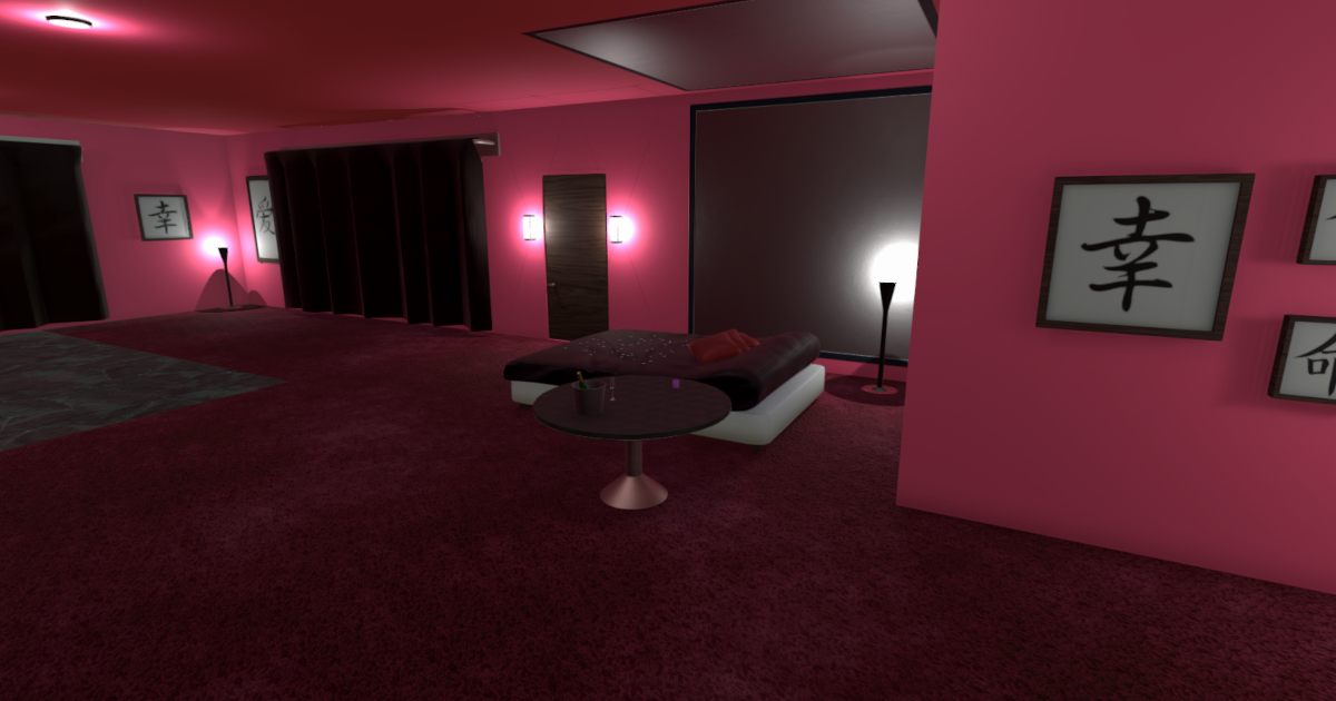 Love Hotel Room | 3D Urban | Unity Asset Store