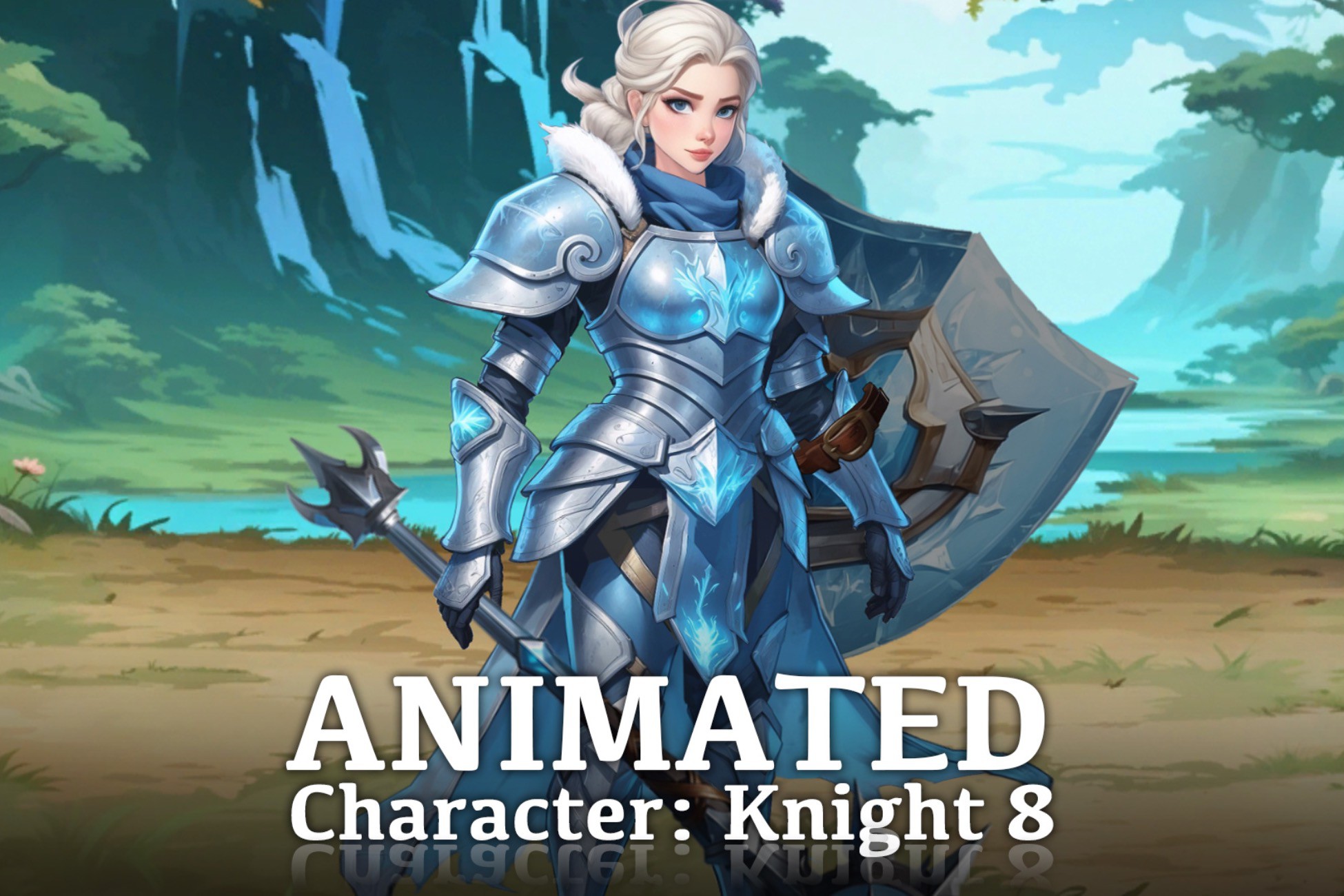 Animated 2D Character - Knight 8 (Spine) | 2D 角色 | Unity Asset Store