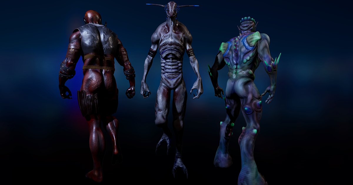 Creature Pack 2 GHS | 3D 생물 | Unity Asset Store