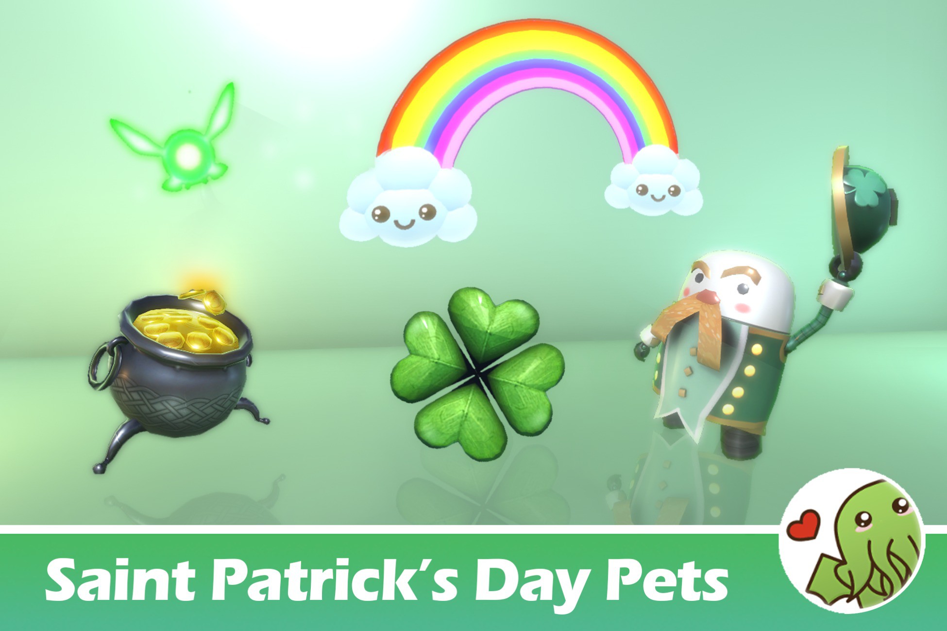 Saint Patrick's Day Pets | 3D 생물 | Unity Asset Store