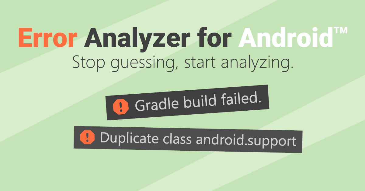 Build Error Analyzer For Android 2 Utilities Tools Unity Asset Store