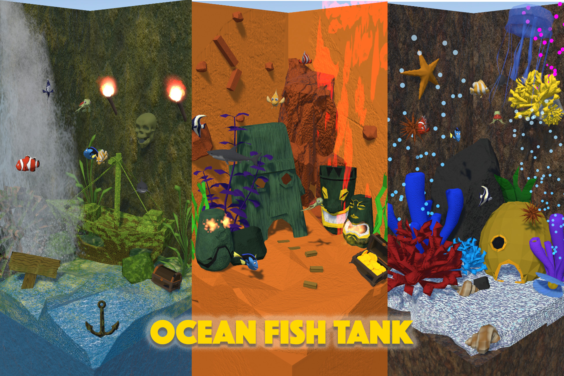 Ocean Fish Tank | Characters | Unity Asset Store
