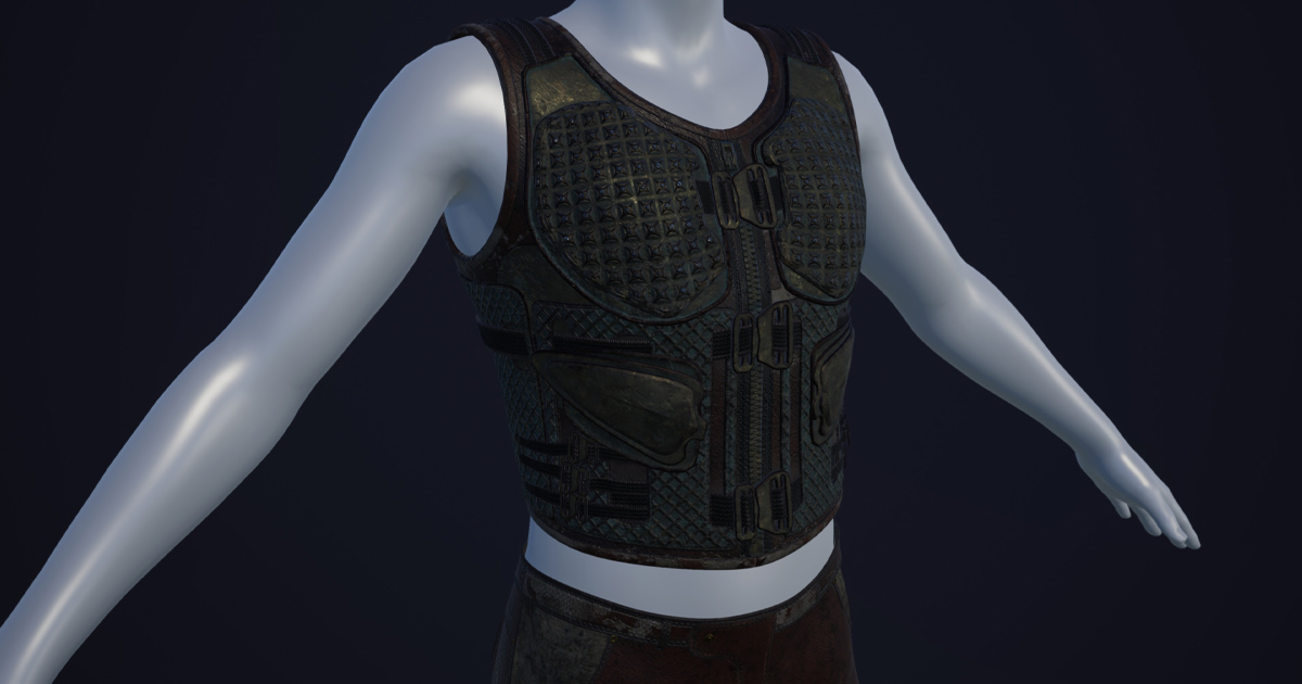 Alliance Defense Outfit Male from Tafi | 3D Clothing | Unity Asset Store