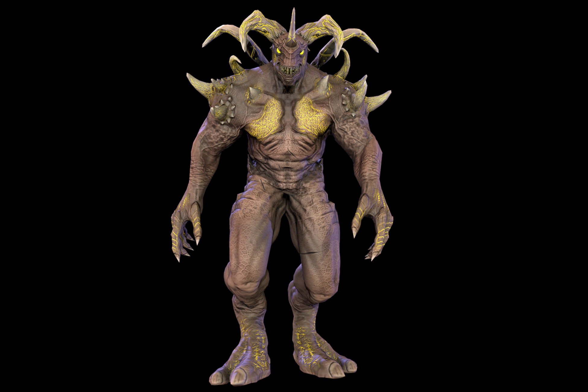 Monster_demon | 3D 캐릭터 | Unity Asset Store