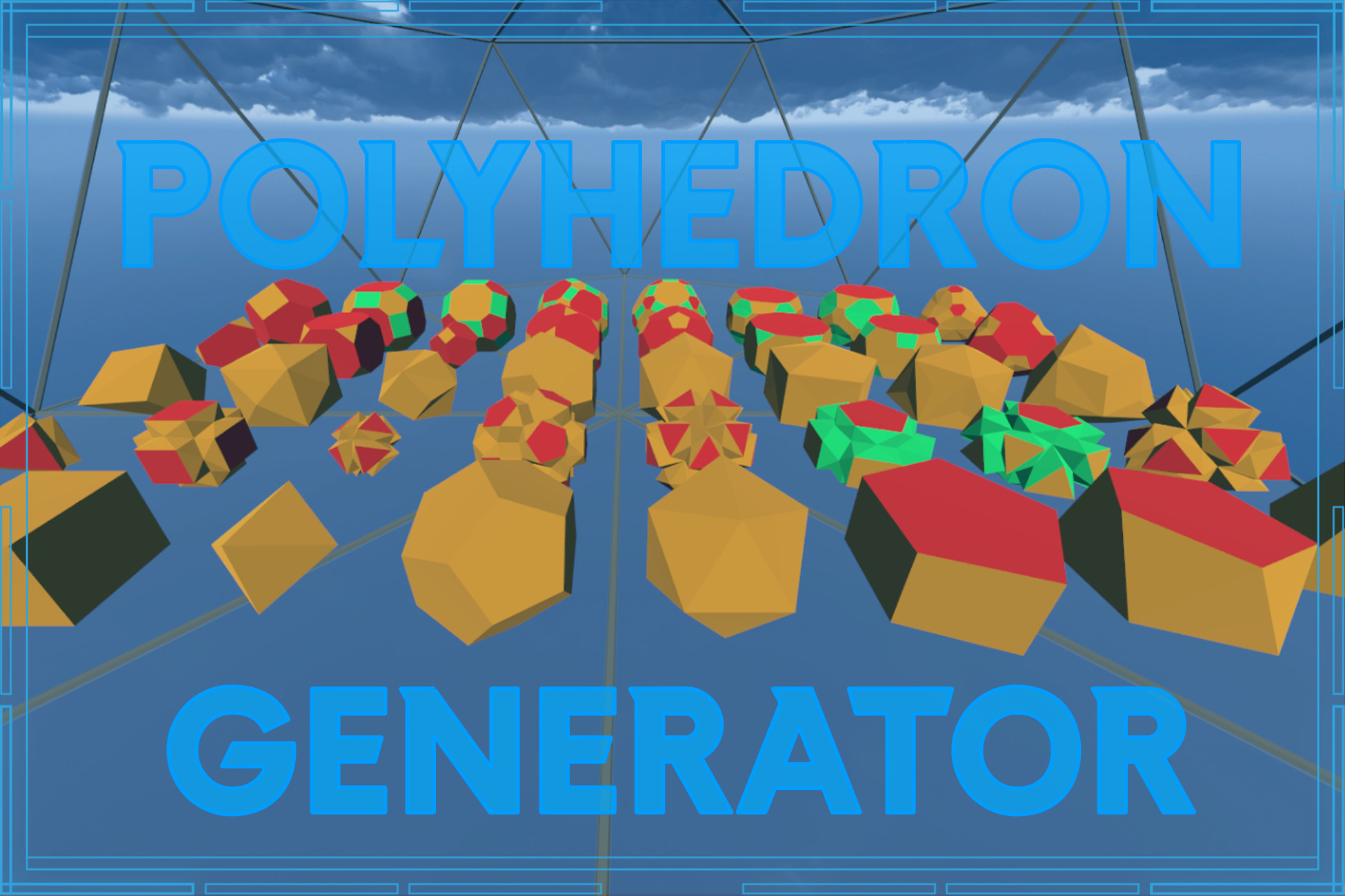 Polyhedron Generator | 3D 道具 | Unity Asset Store