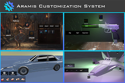 Aramis Customization System | Unity AssetStore Price down information