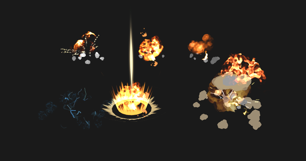 Cartoon War Effect | VFX Particles | Unity Asset Store