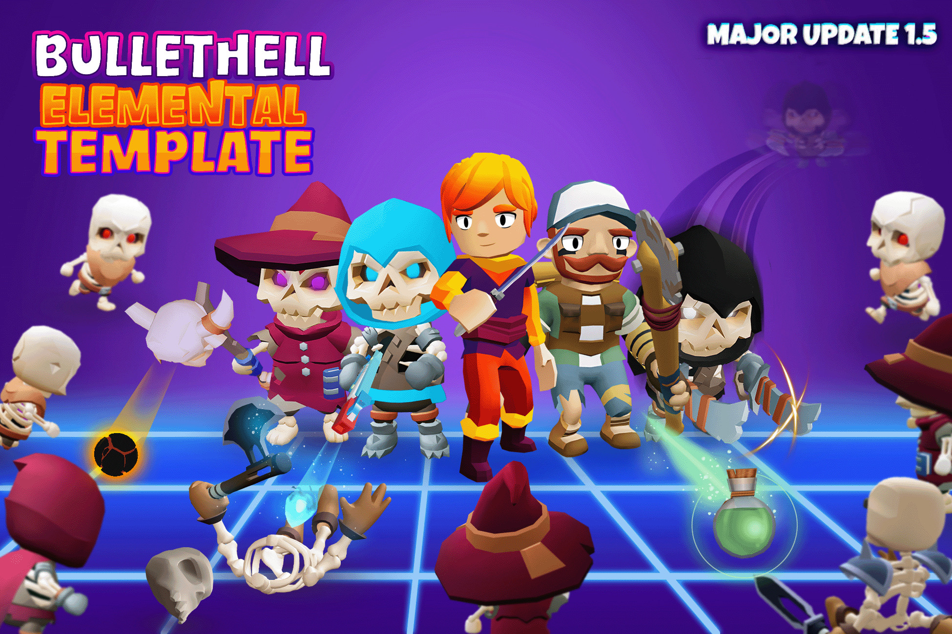 BulletHell Elemental Template | Systems | Unity Asset Store