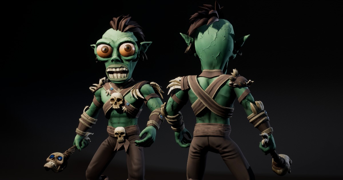 Stylized zombie 2 | 3D Characters | Unity Asset Store