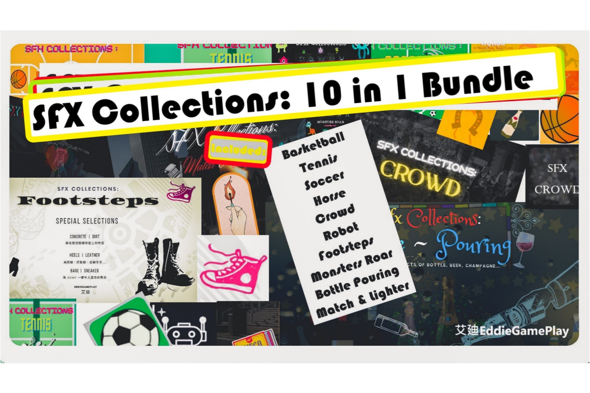 SFX Collections: 10 in 1 Bundle | Audio Sound FX | Unity Asset Store