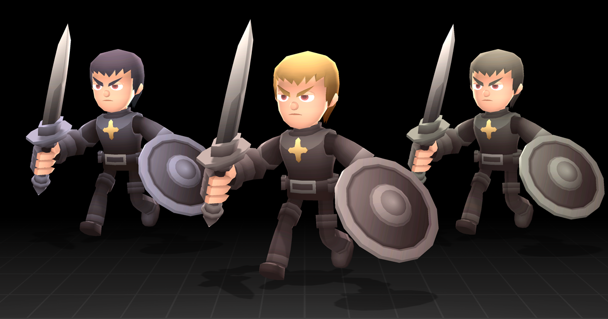 Poly HP - Rustknight | Characters | Unity Asset Store