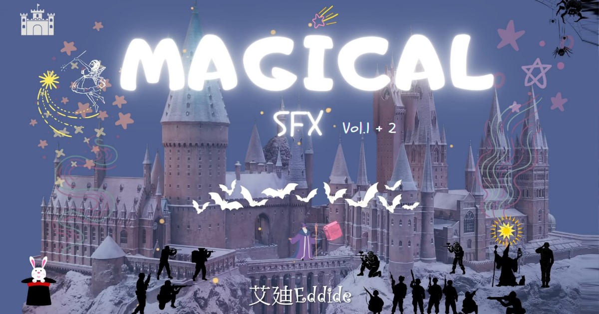 SFX Collections: Magical SFX Vol.1 + 2 | Audio Sound FX | Unity Asset Store