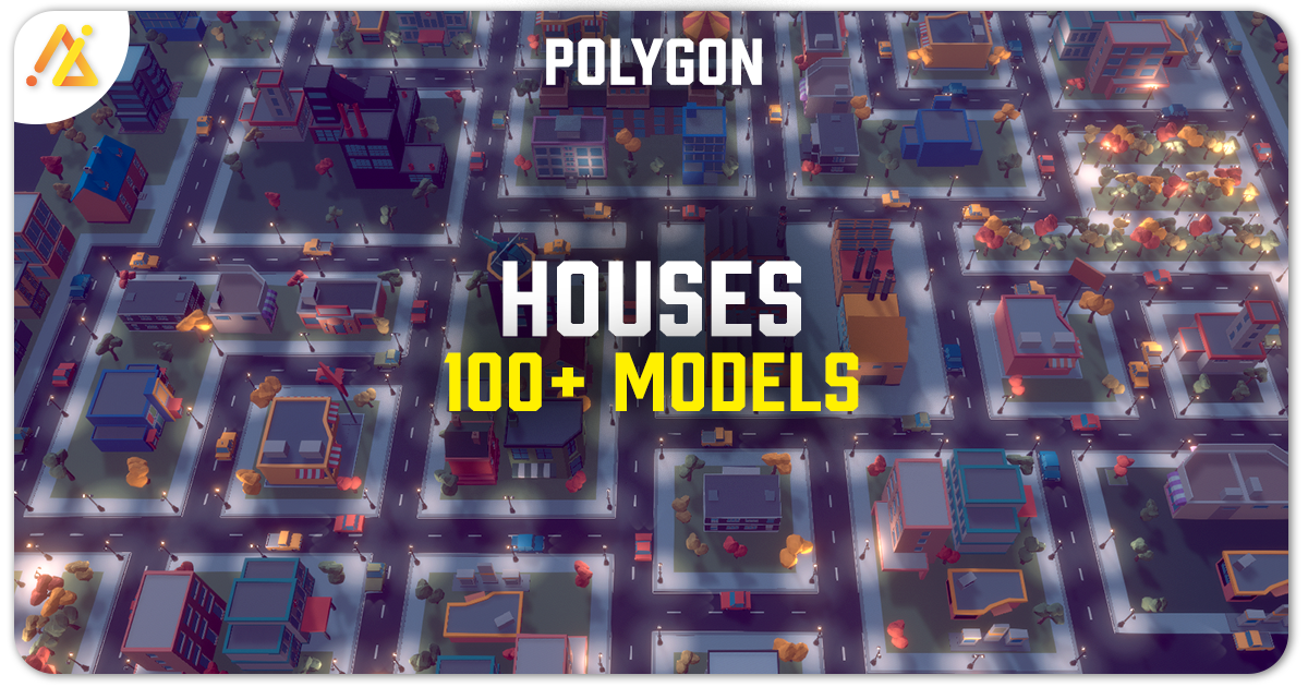 POLY - Houses | 3D Environments | Unity Asset Store