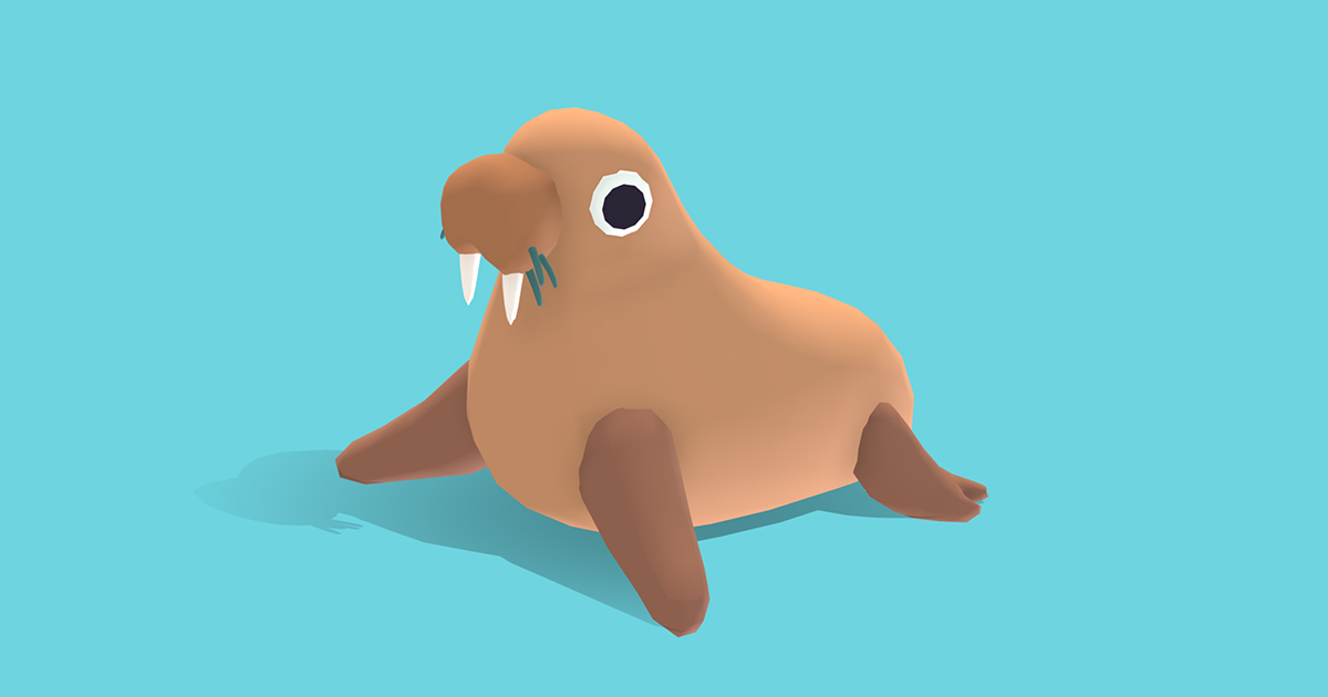Walrus - Quirky Series | 角色 | Unity Asset Store