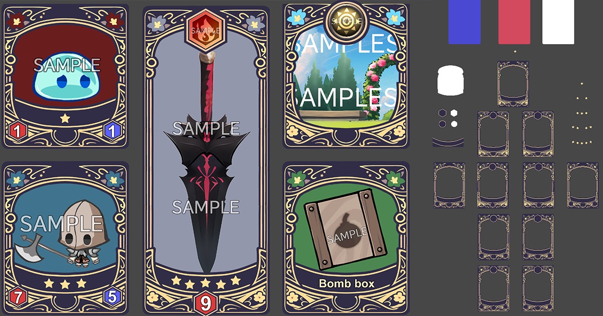 CardFrame_Fantasy | 2D | Unity Asset Store
