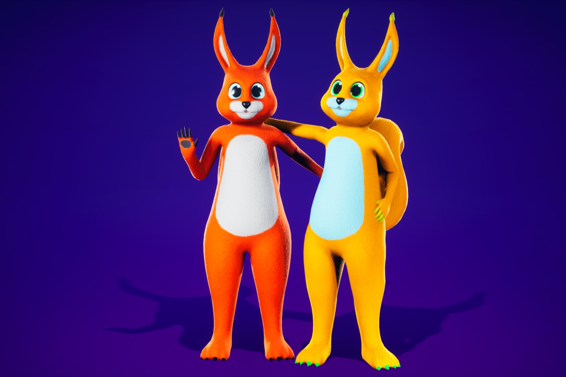 FurSuit Squirrel | 3D 캐릭터 | Unity Asset Store