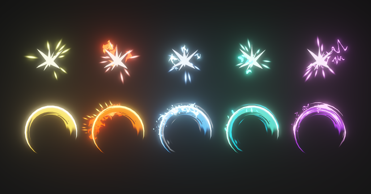 Stylized_Slash&Hit | VFX Particles | Unity Asset Store