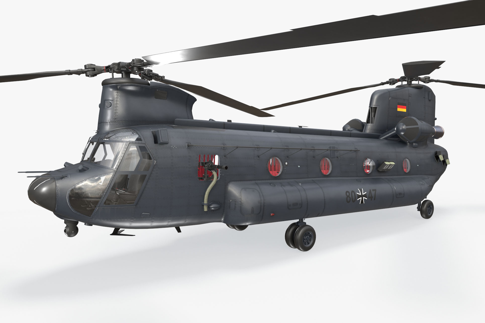 CH-47 Chinook Luftwaffe Germany Static | 3D Air | Unity Asset Store