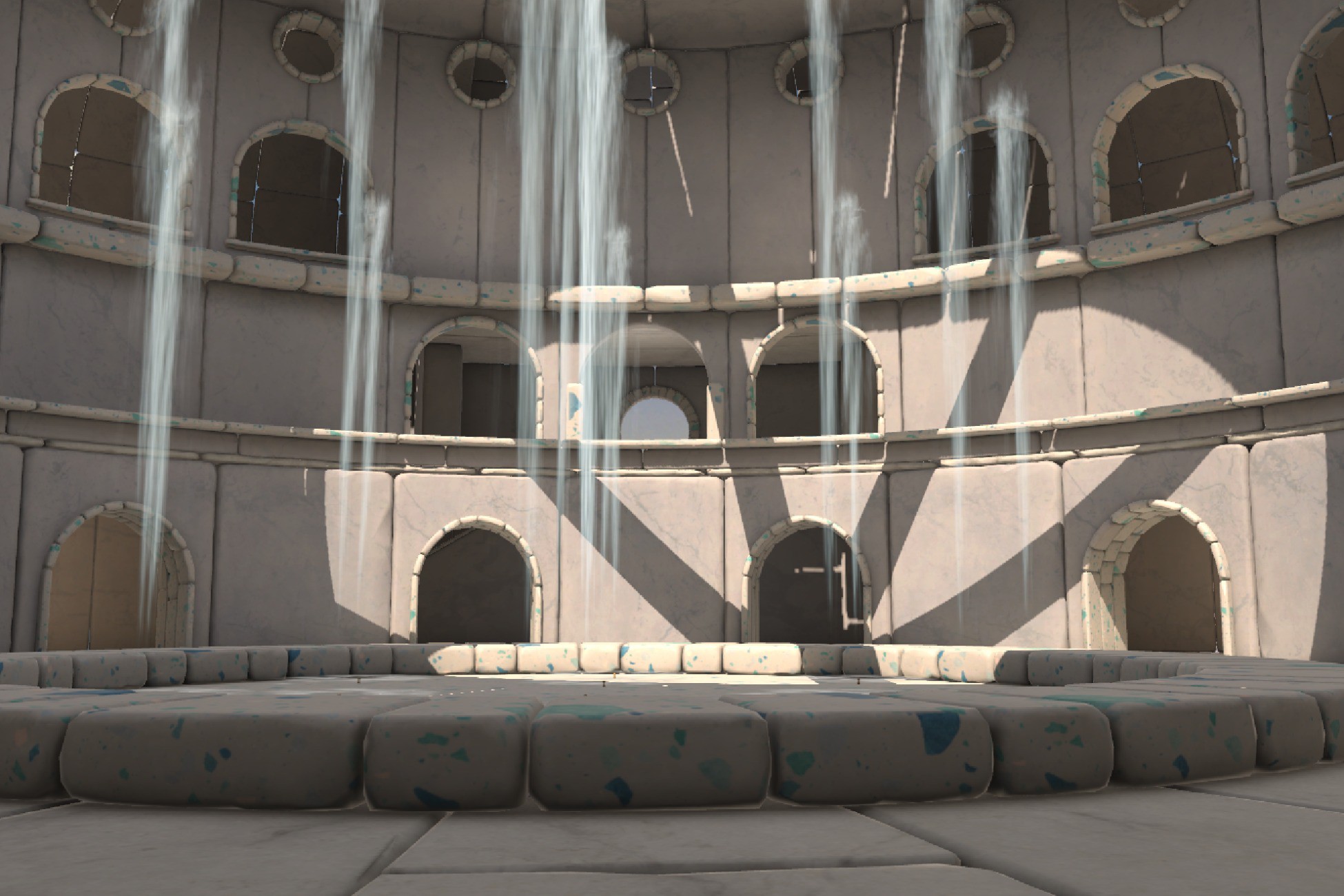 Archaic Fountain Hall by TetianaAndronova