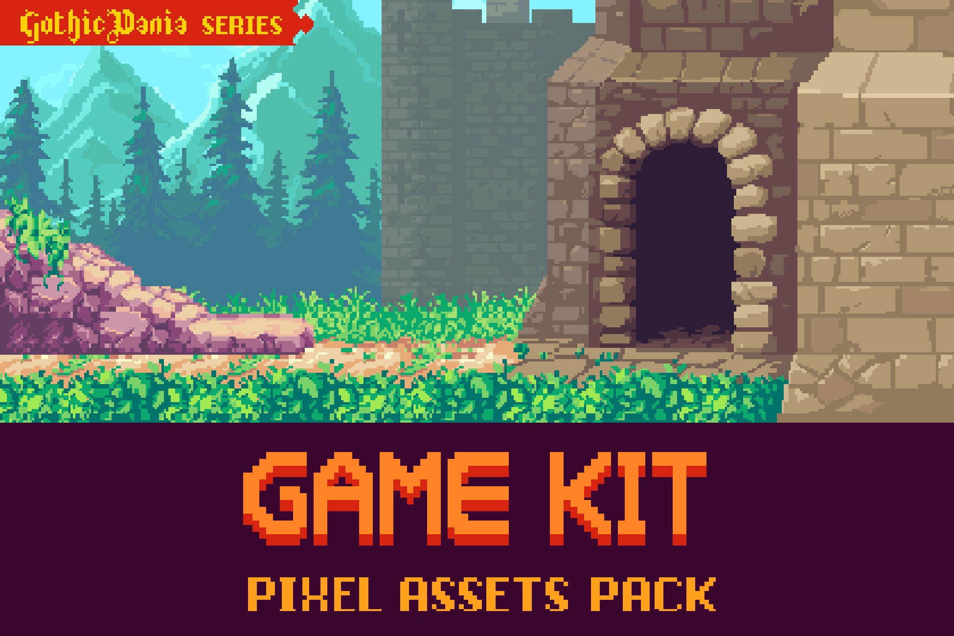 Fantasy Medieval Environment | 2D Nature | Unity Asset Store