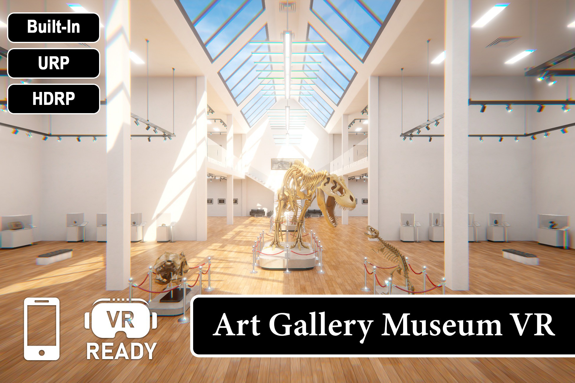 Art Gallery Museum VR | 3D Environments | Unity Asset Store