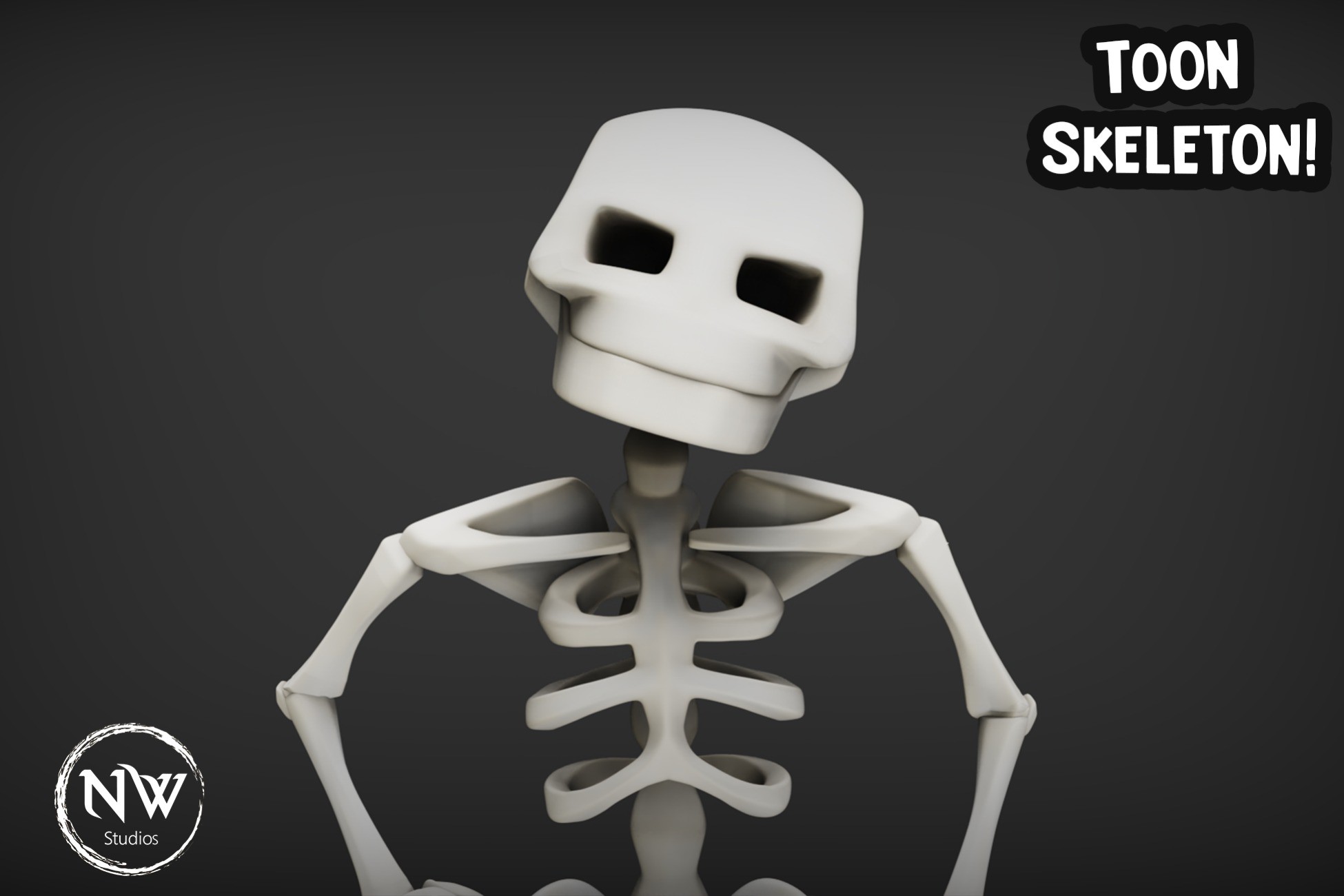 Toon Skeleton: From Skeleton Army Pack | Characters | Unity Asset Store