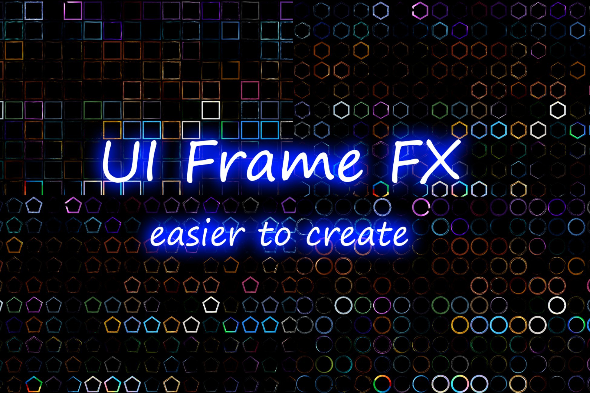 UI Frame FX （easier to create） | 2D GUI | Unity Asset Store