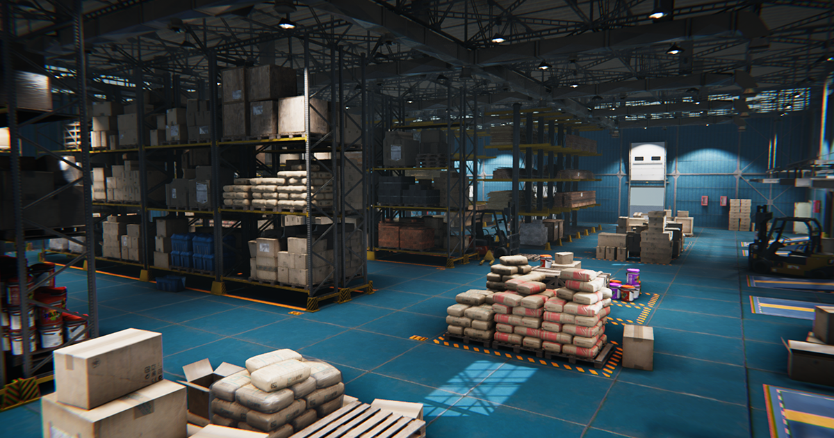 Storage Pack | 3D Industrial | Unity Asset Store