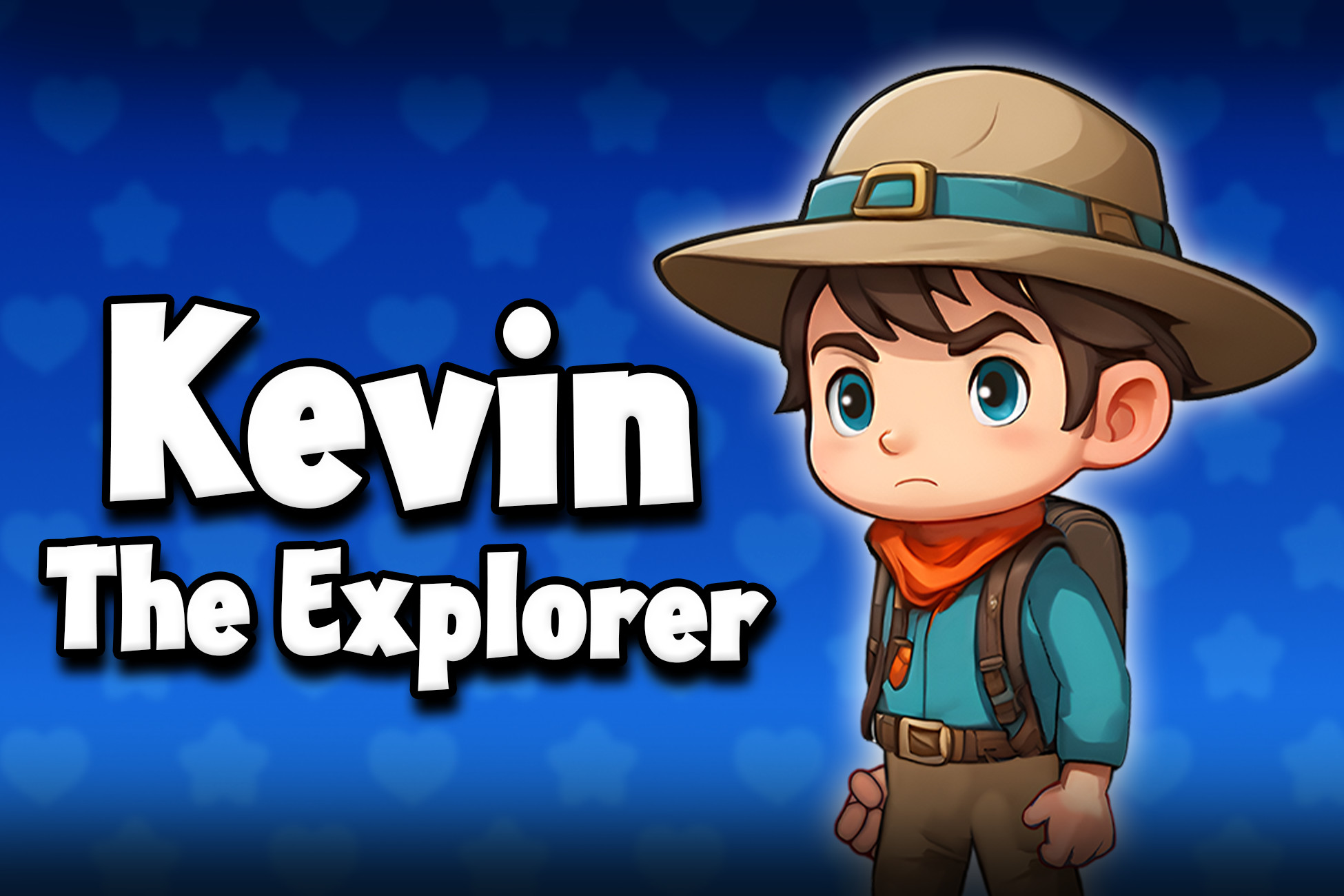 Kevin The Explorer 2D Animated Character (Pro Series) | 2D Characters ...