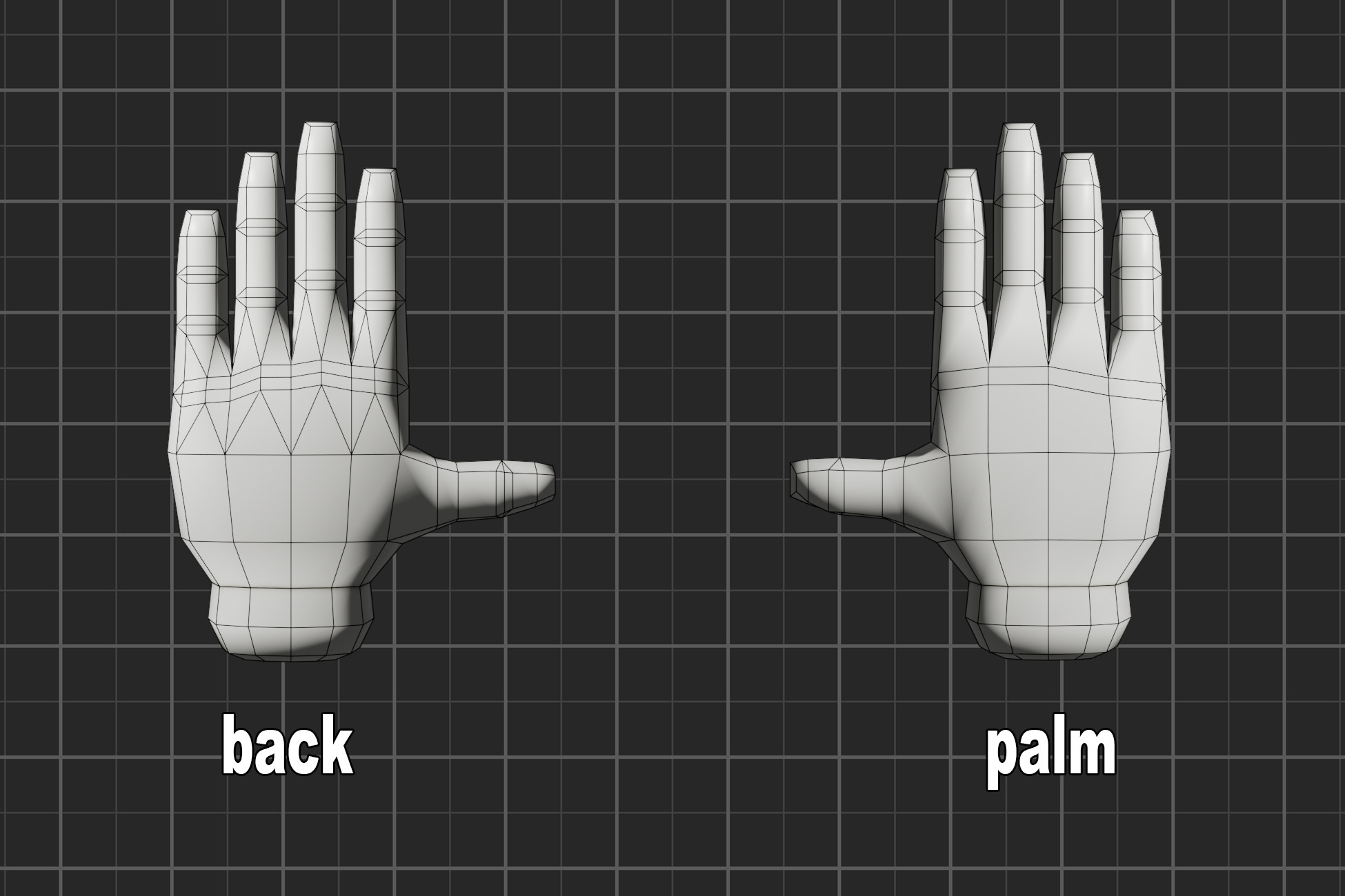 Hand 3D | 3D Creatures | Unity Asset Store