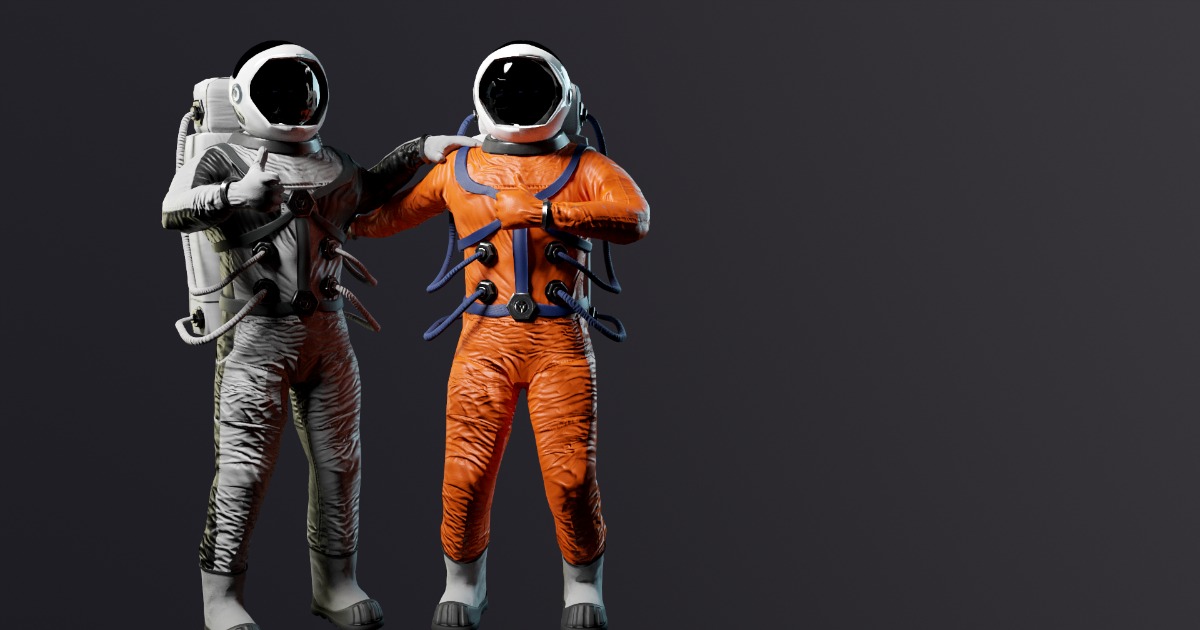 astronaut man | Characters | Unity Asset Store