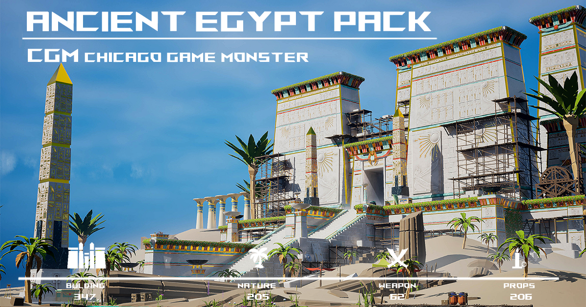 Ancient Egypt Pack | 3D Environments | Unity Asset Store