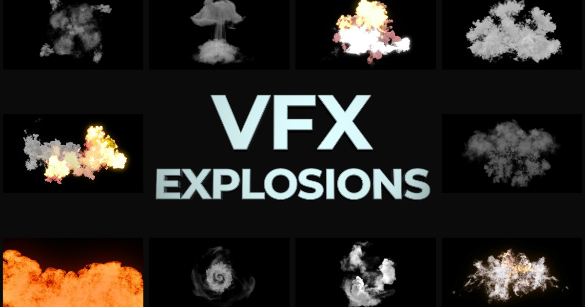 VFX Explosions (26.05) | 2D Textures & Materials | Unity Asset Store
