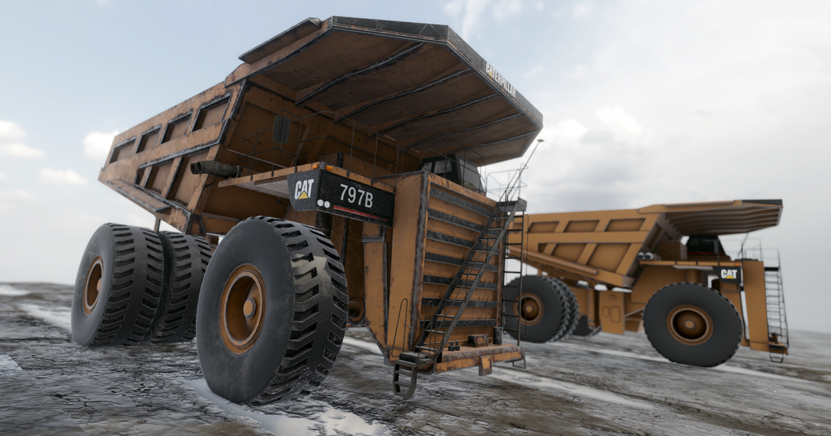 Mining Excavator | 3D 지상 | Unity Asset Store
