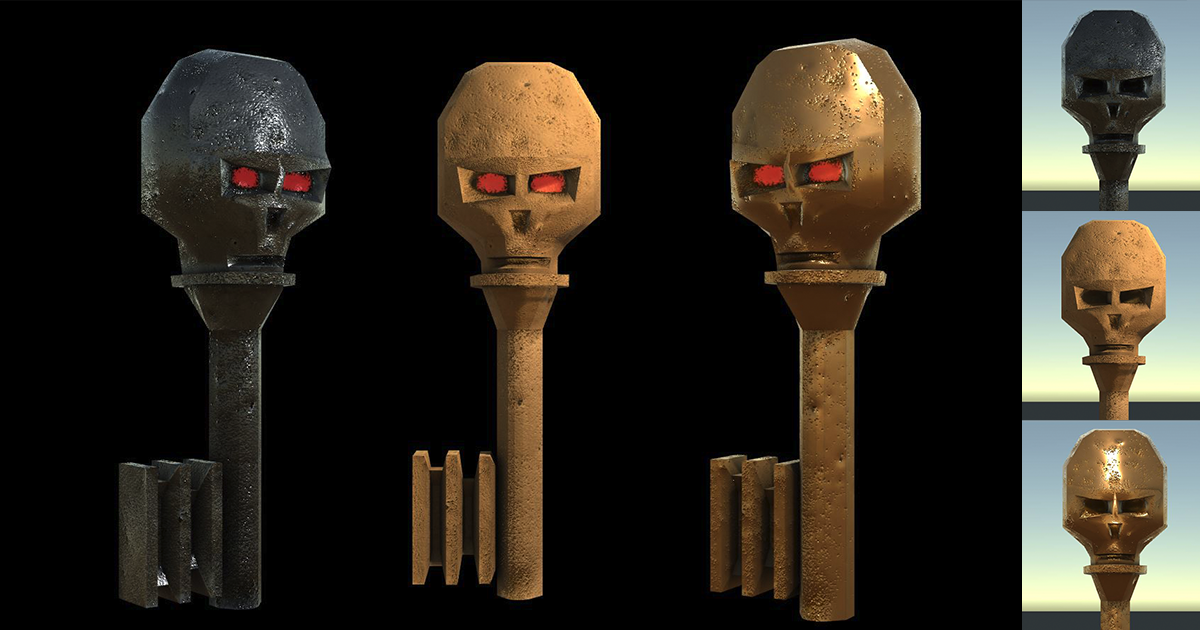 Skull Key | 3D Tools | Unity Asset Store