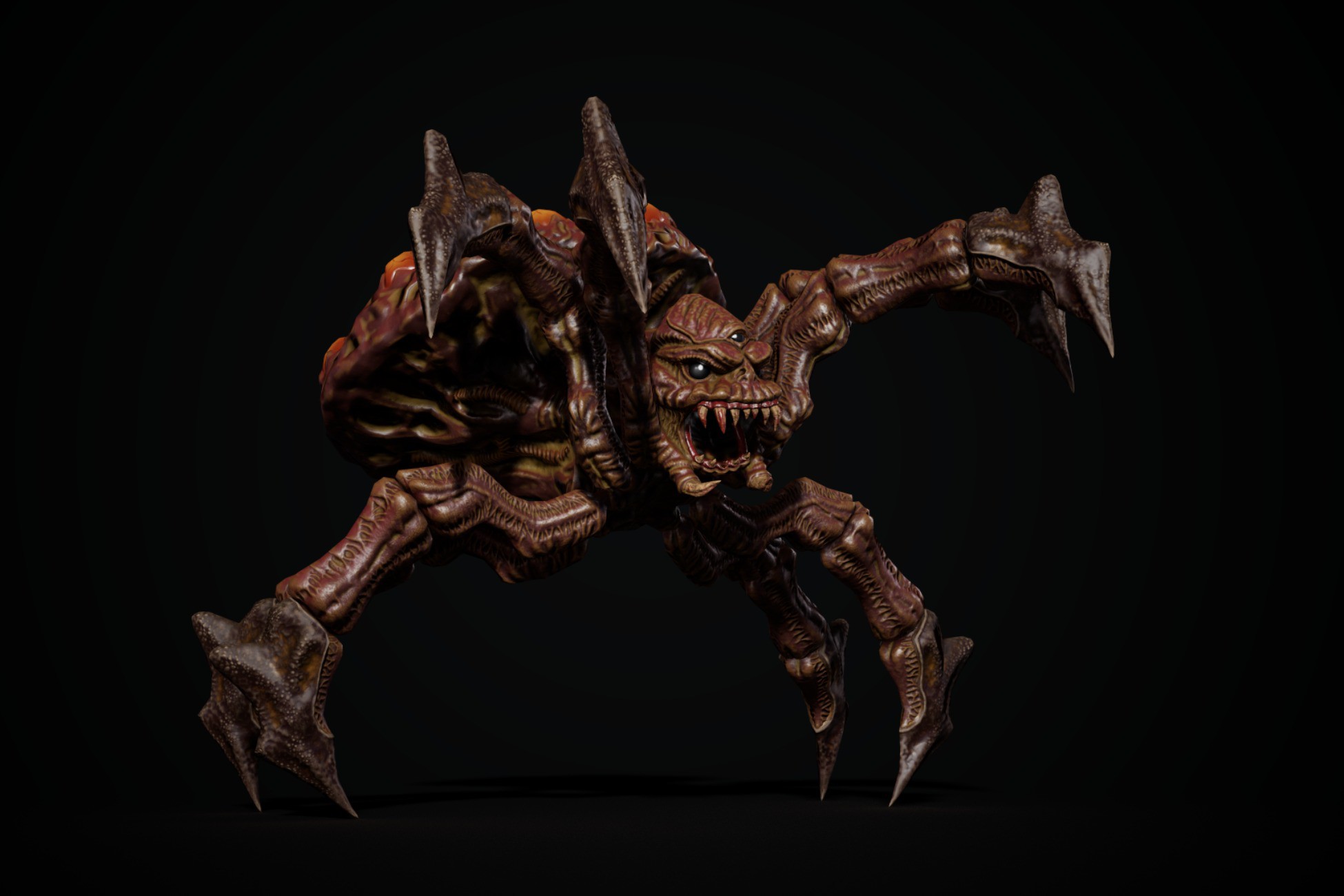 Evil Spider 5 | 3D Creatures | Unity Asset Store