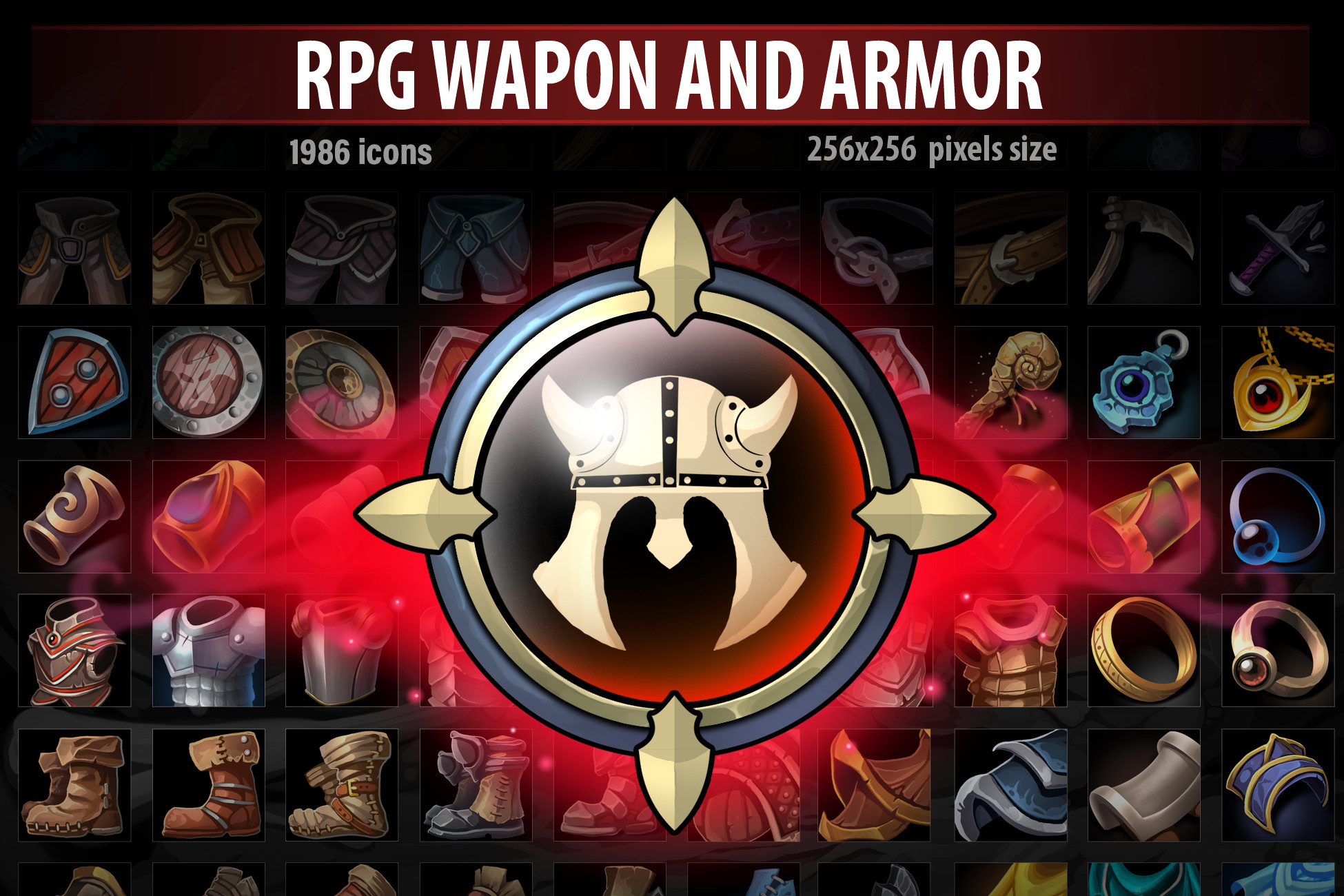 RPG Weapon and Armor | 2D Icons | Unity Asset Store