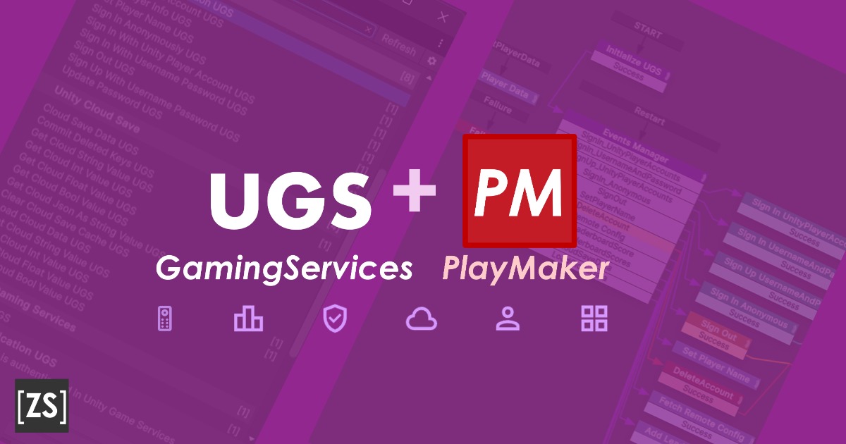 Integration of PlayMaker custom actions for Unity Gaming Services | 비주얼 ... Integration of PlayMaker custom actions for Unity Gaming Services | 비주얼 ...