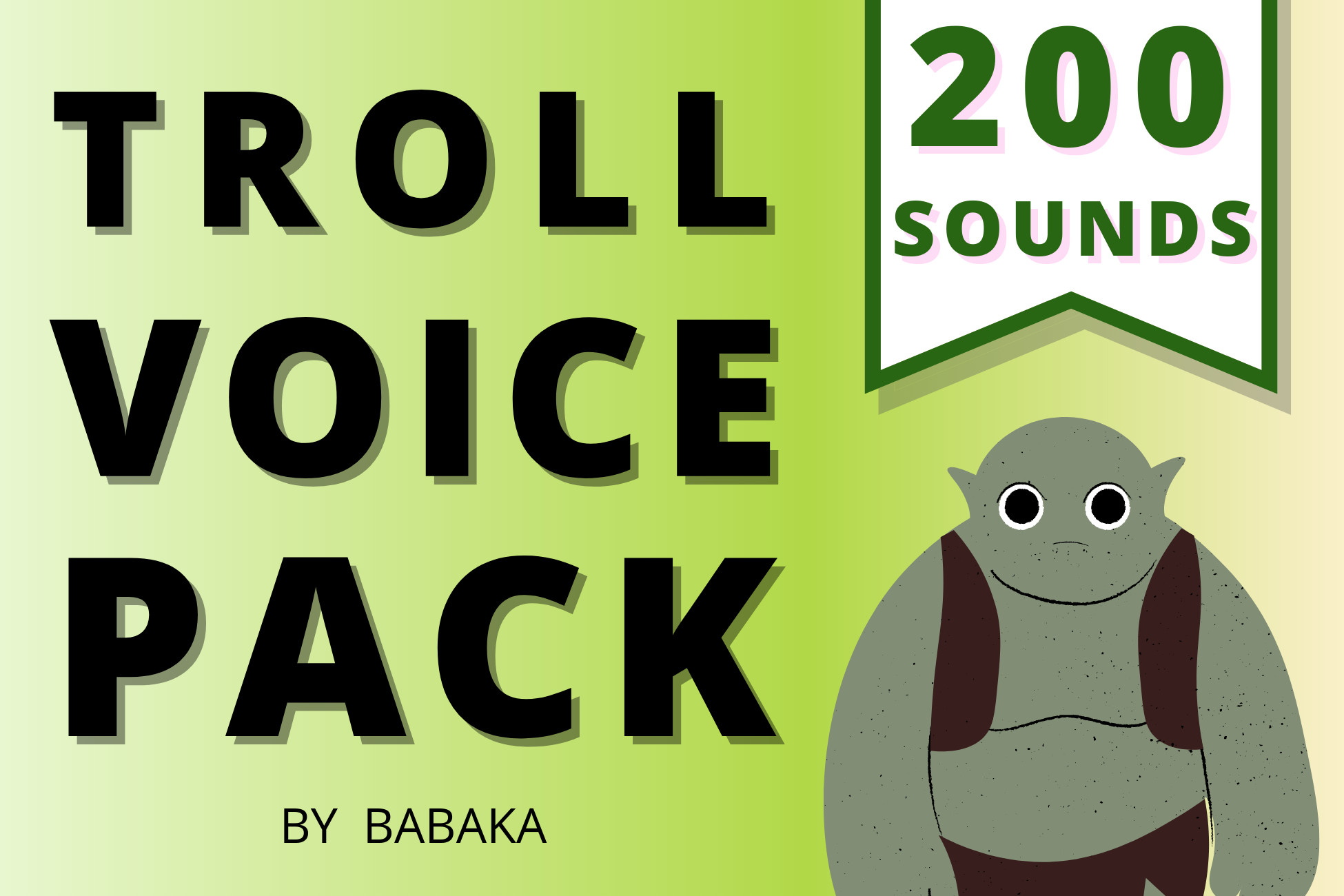 Troll Voices Pack | Voices Sound FX | Unity Asset Store