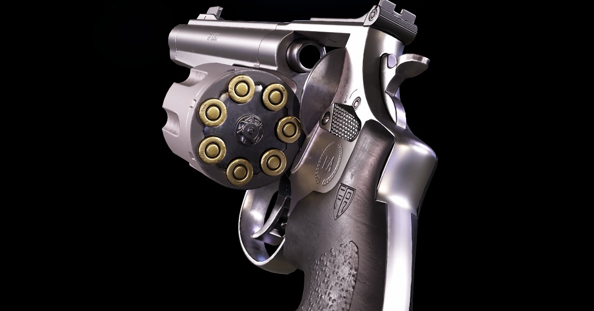 FA 929 Custom FPS Revolver | 3D 총기 | Unity Asset Store