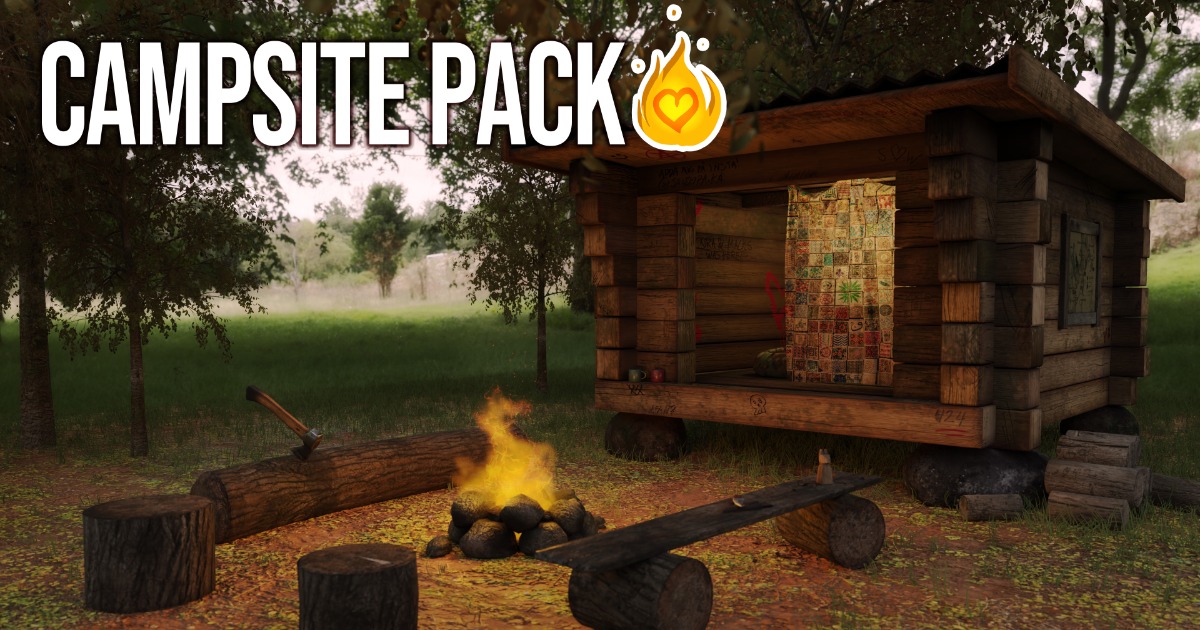 Campsite Pack | 3D Exterior | Unity Asset Store