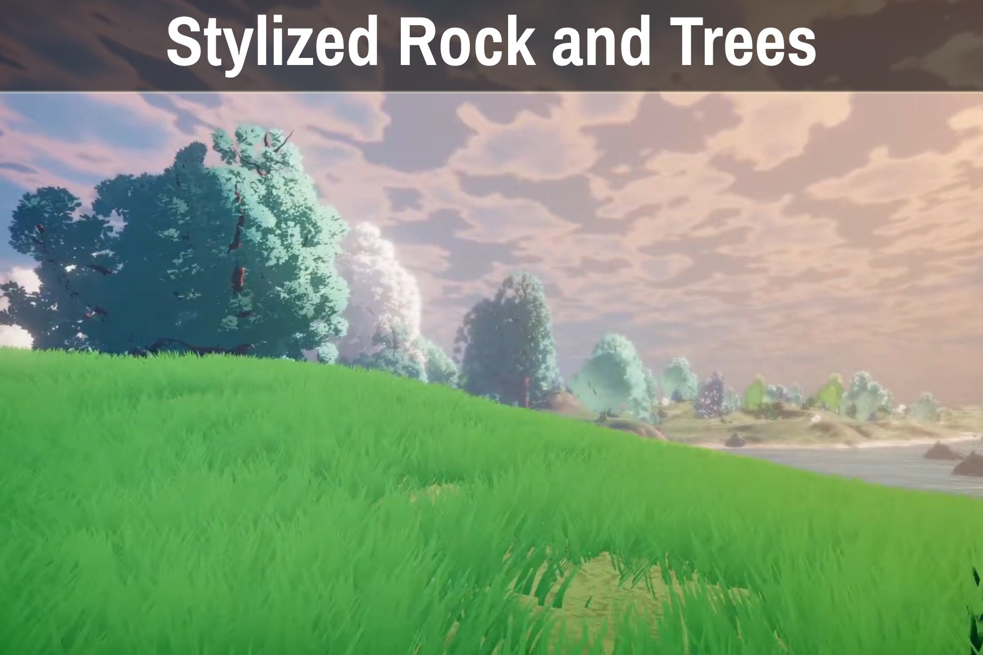 Stylized Rocks and Trees | 3D Fantasy | Unity Asset Store
