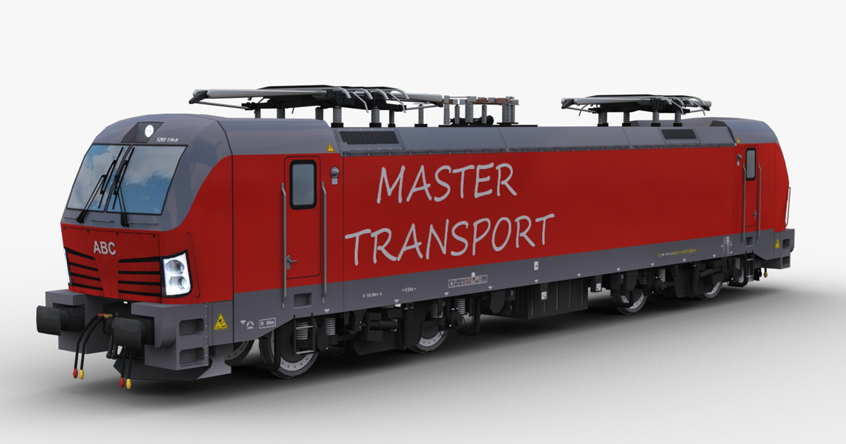 Locomotive Low Poly 2 | 3D Land | Unity Asset Store