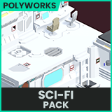 Low Poly Sci-Fi Pack - Polyworks