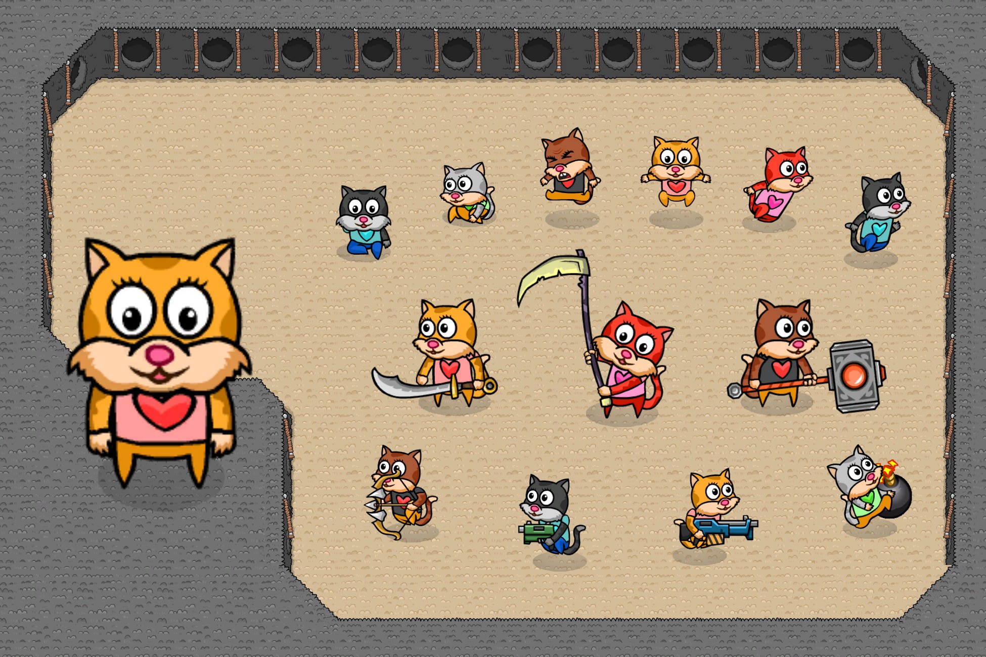 2D Character - Cat | 2D Characters | Unity Asset Store