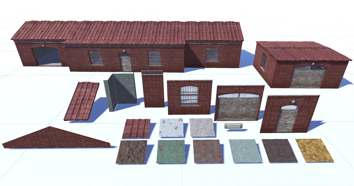 Modular Abandoned Slaughterhouse: Lite | 3D Urban | Unity Asset Store